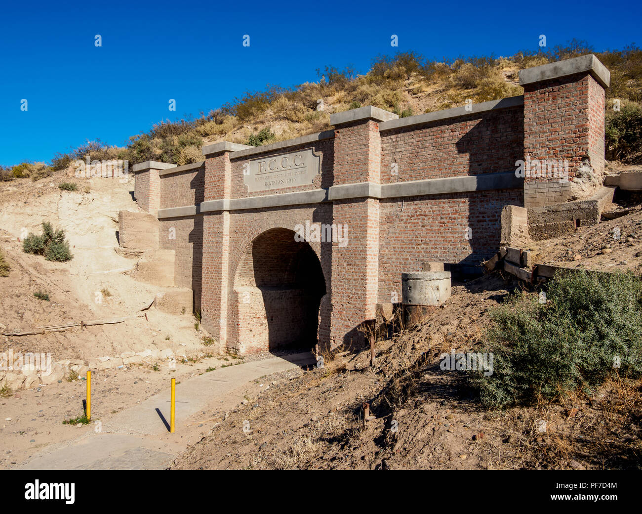 Central Chubut Railway Tunnel, Gaiman, The Welsh Settlement, Chubut ...