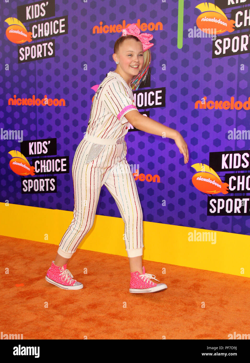 Nickelodeon’s Kids’ Choice Sports Awards 2018 held at Barker Hangar in ...