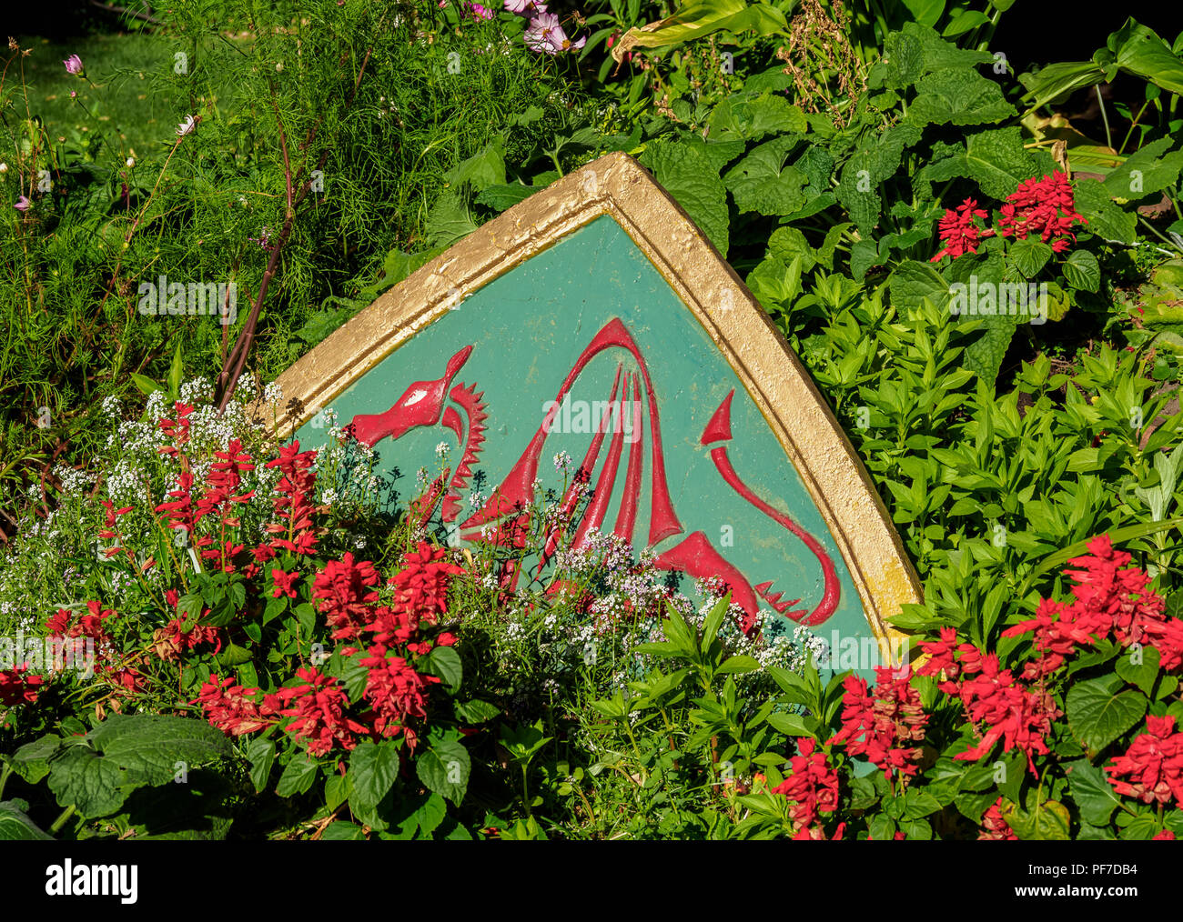 Welsh Tea House Ty Te Caerdydd Garden, Gaiman, The Welsh Settlement ...