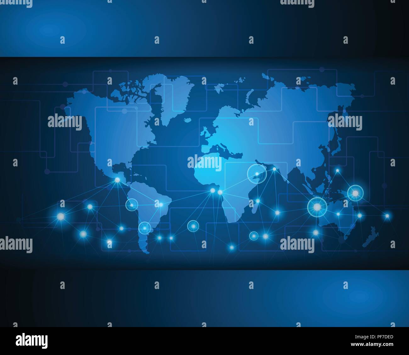 Cyber map hi-res stock photography and images - Alamy
