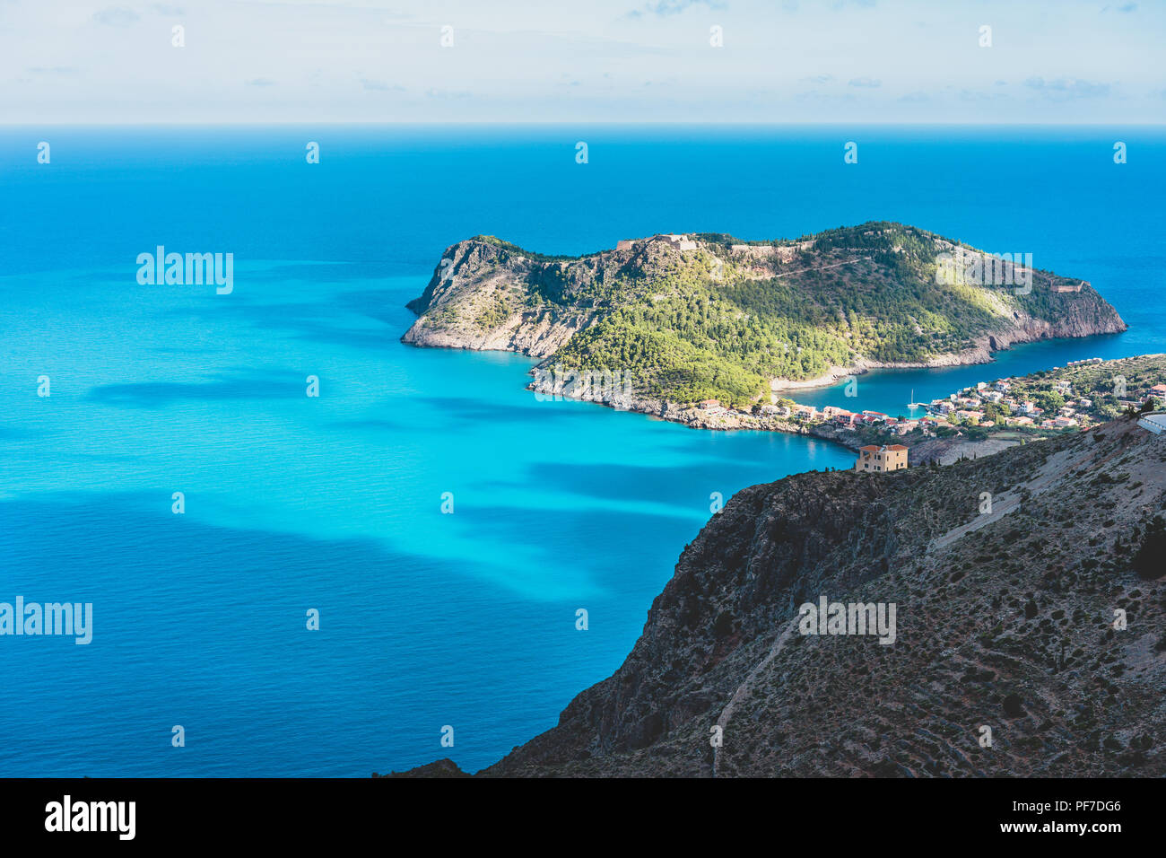 Assos beach kefalonia greece hi-res stock photography and images - Alamy