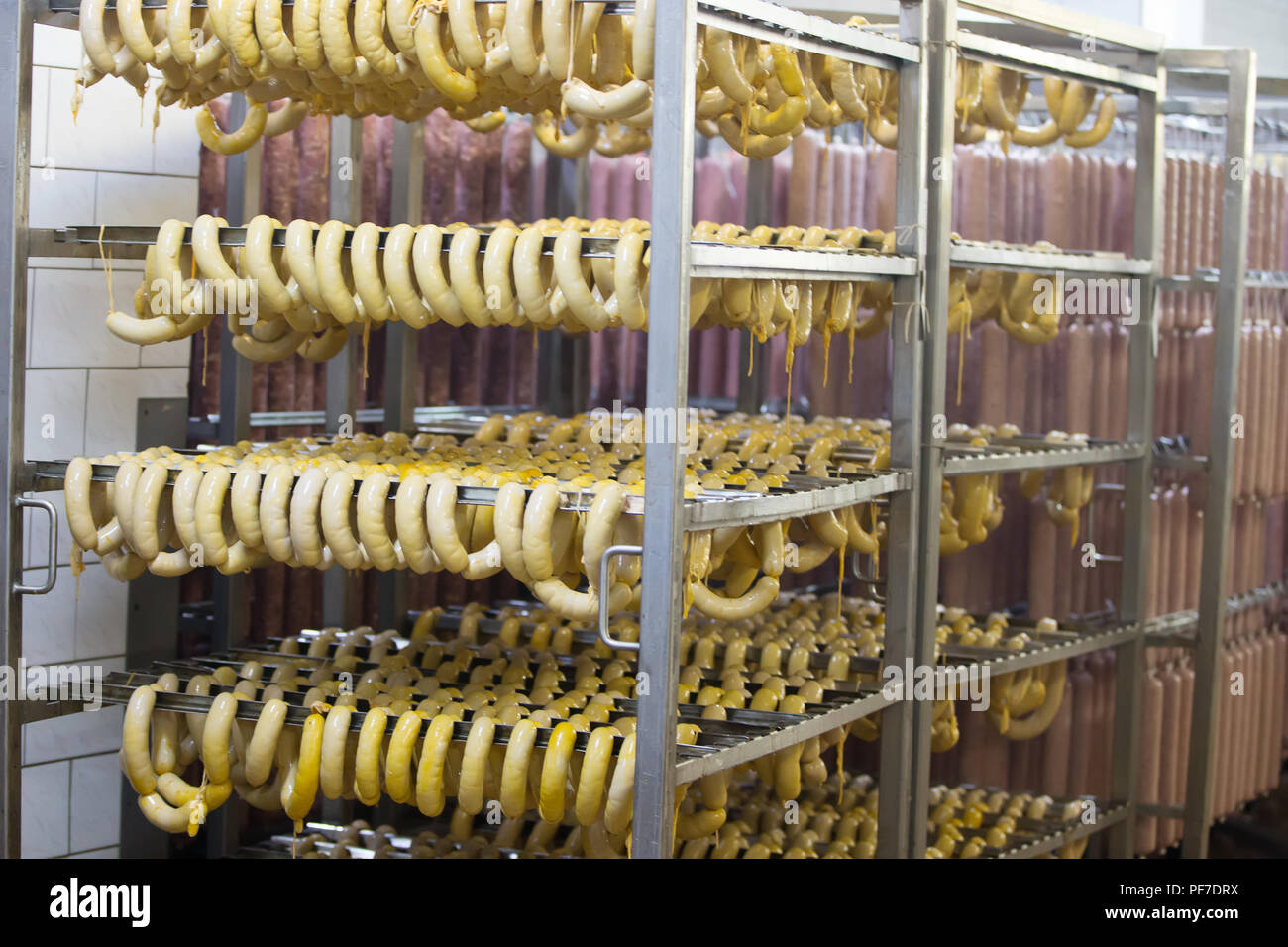 Salami factory hi-res stock photography and images - Alamy