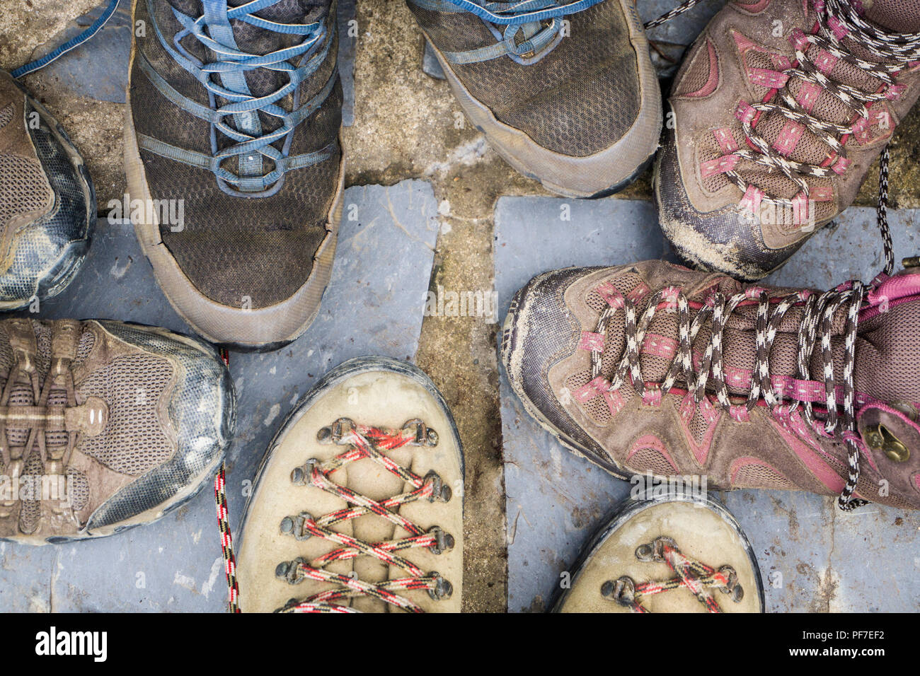 Group of boots hi-res stock photography and images - Alamy