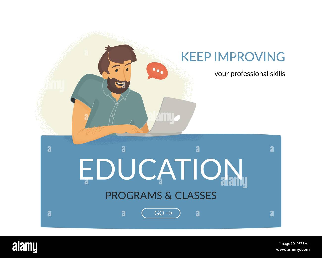 Online coding teacher Stock Vector Images - Alamy