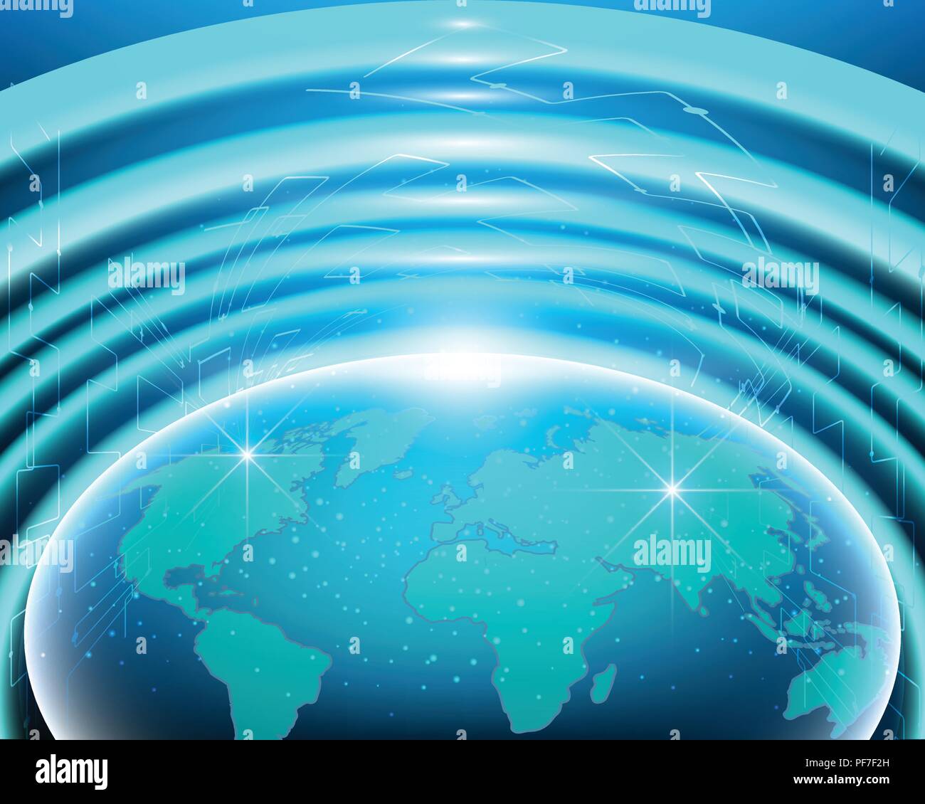 Data visualization map hi-res stock photography and images - Alamy