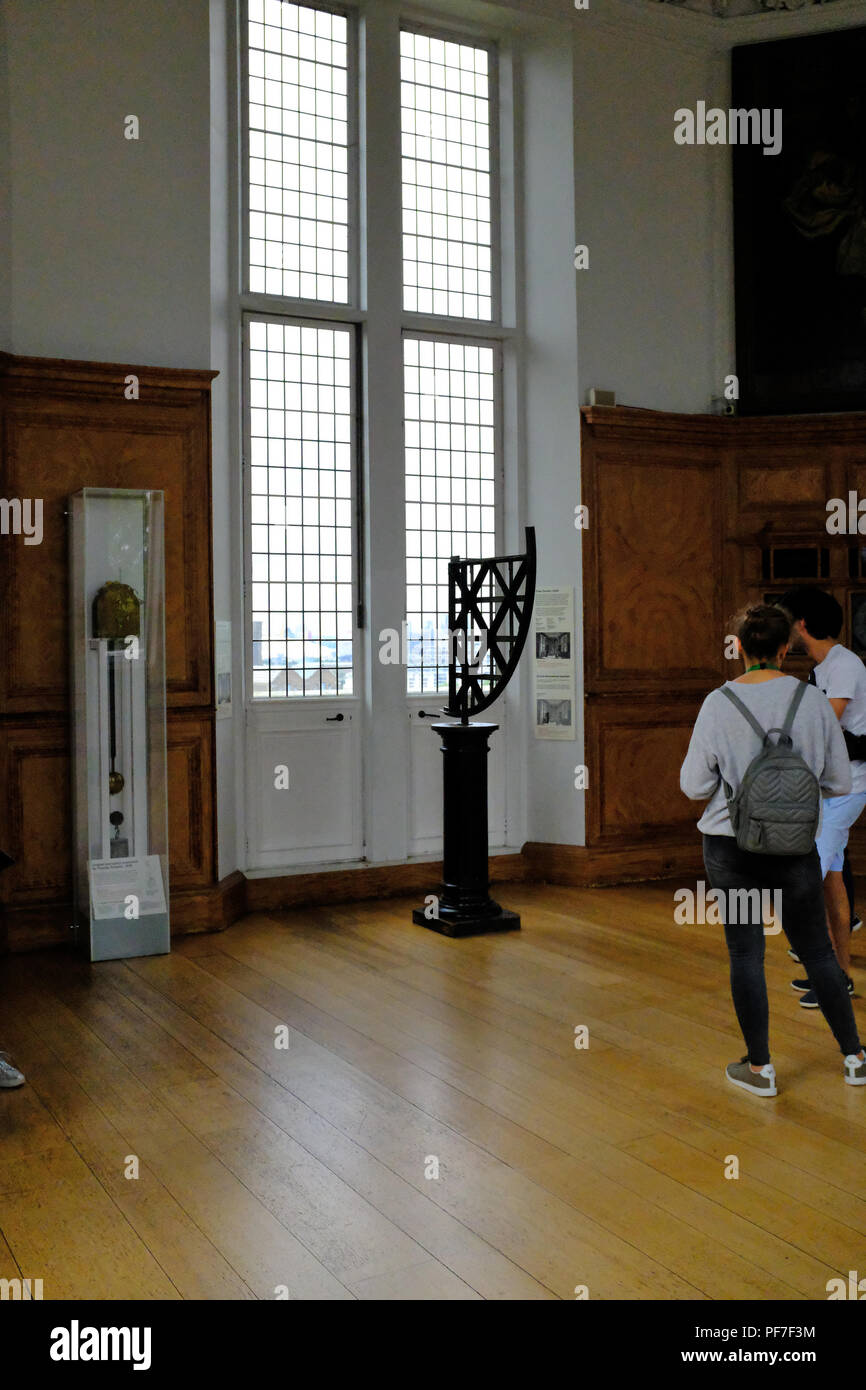 The 17thC Octagon Room, designed by Sir Christopher Wren, in the Royal ...