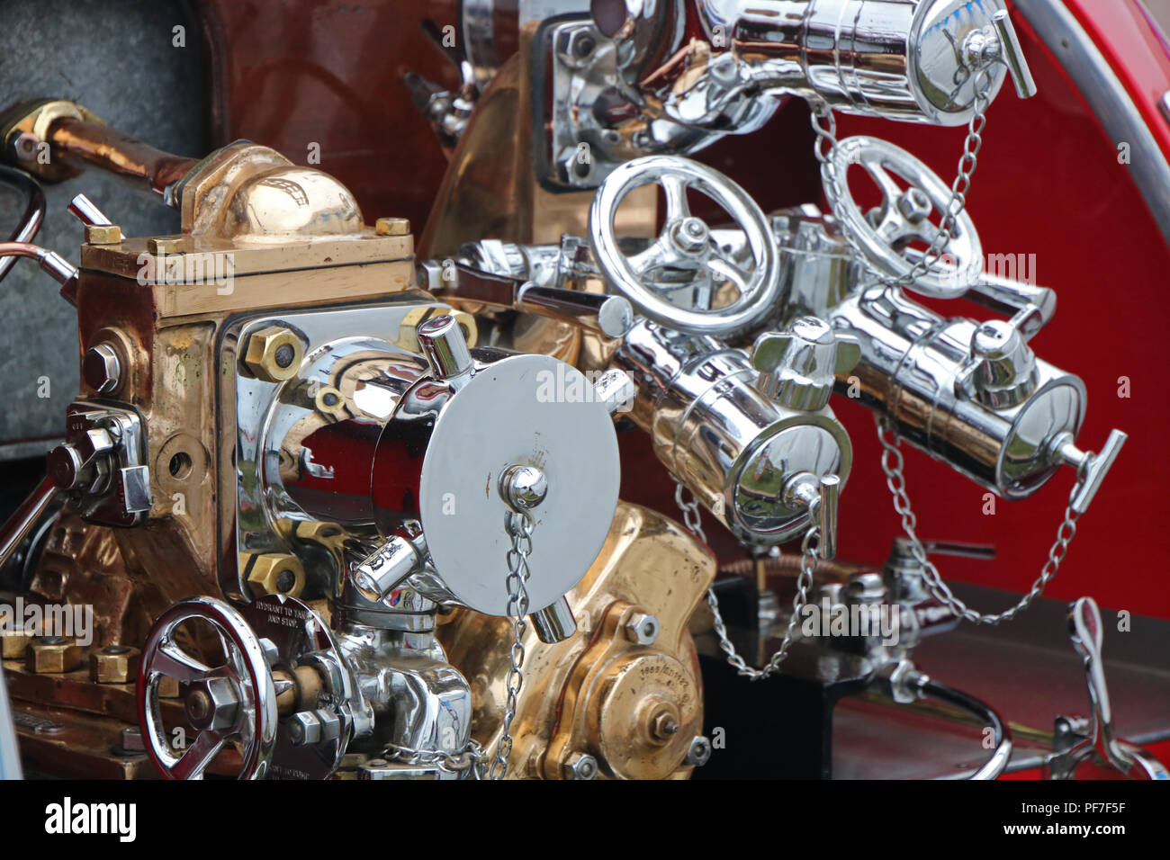 Antique fire fighting hi-res stock photography and images - Alamy