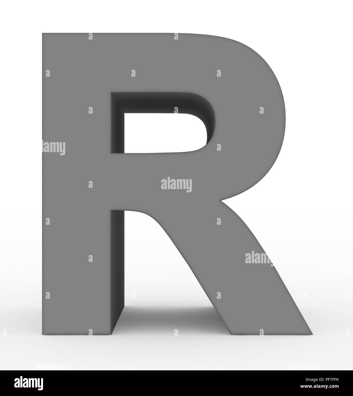 Letter r 3d hi-res stock photography and images - Alamy