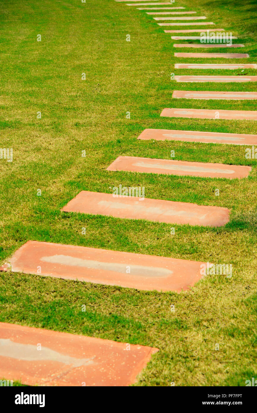 Indian garden steps hi-res stock photography and images - Alamy