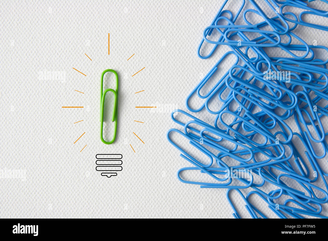 Individuality symbol and independent thinker concept and new leadership ...