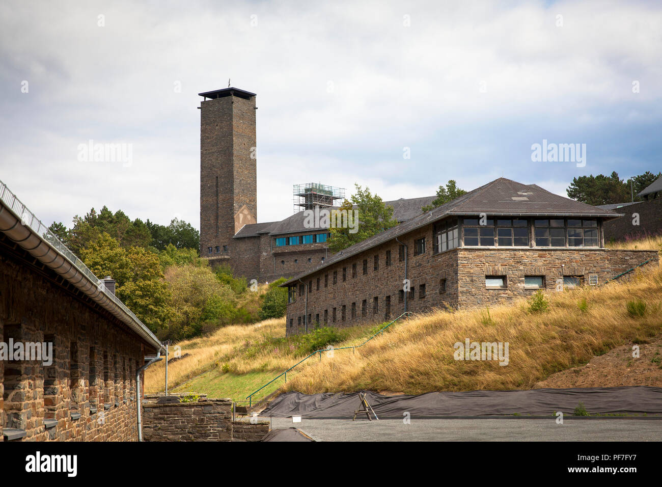 castle Ordensburg Vogelsang in the Eifel region near Schleiden ...