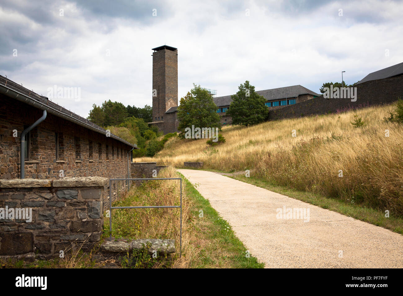 castle Ordensburg Vogelsang in the Eifel region near Schleiden ...