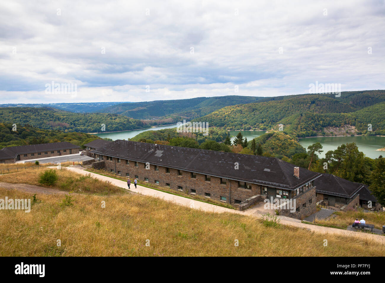 castle Ordensburg Vogelsang in the Eifel region near Schleiden ...