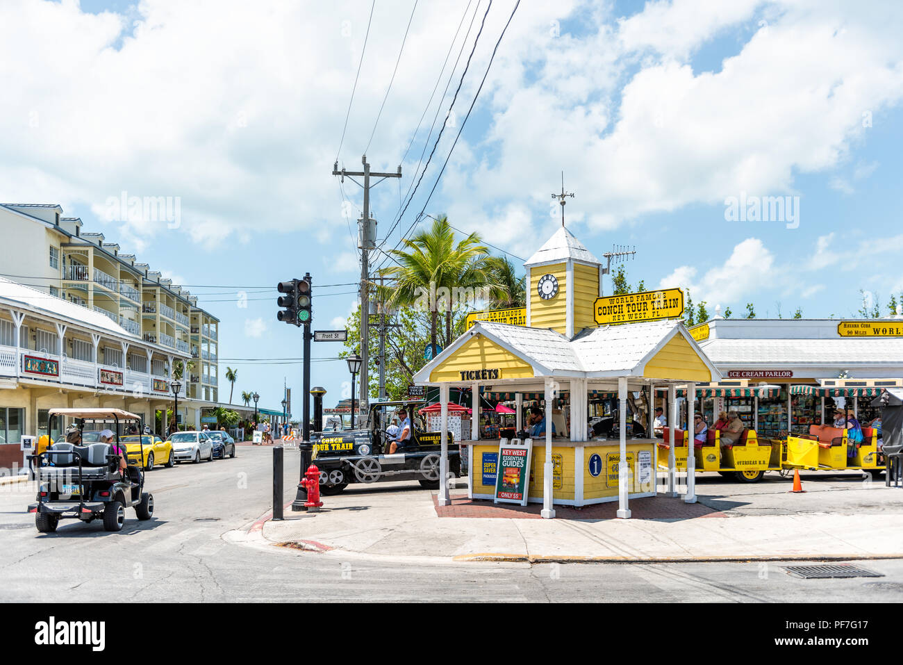 Front Street Key West Florida High Resolution Stock Photography and ...