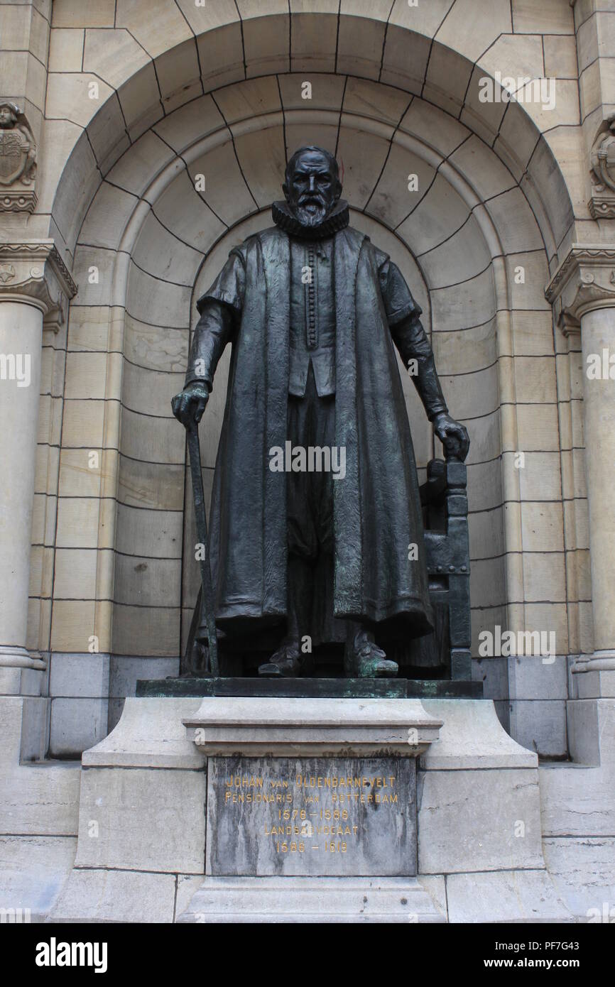 rotterdam city hall details Stock Photo - Alamy