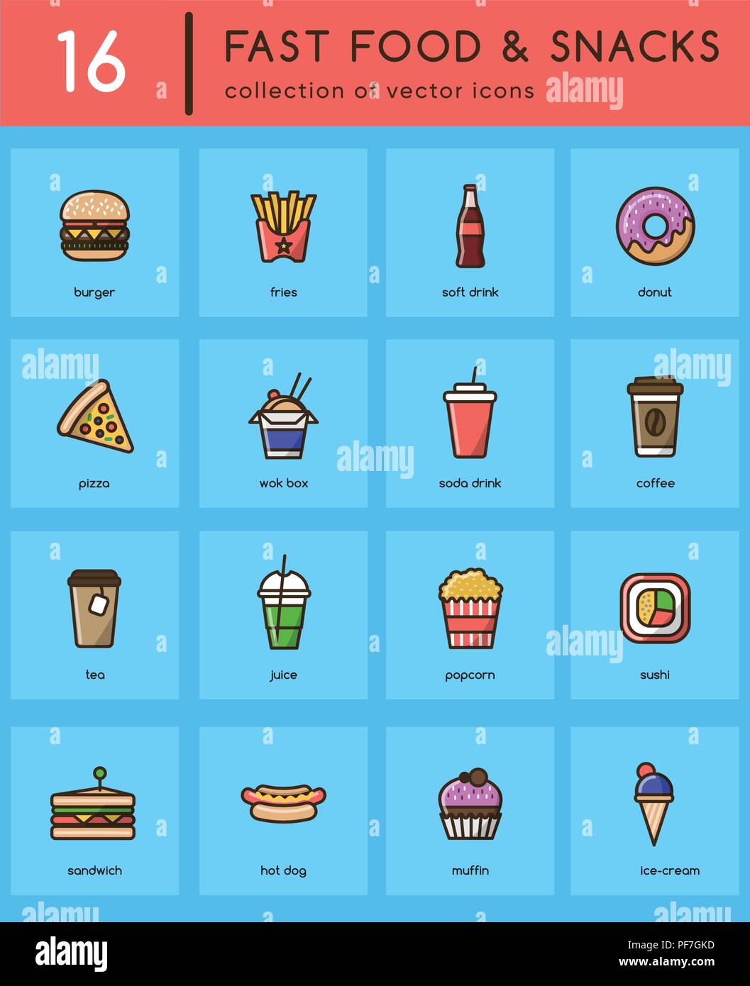 Soft Noodle Stock Vector Images - Alamy