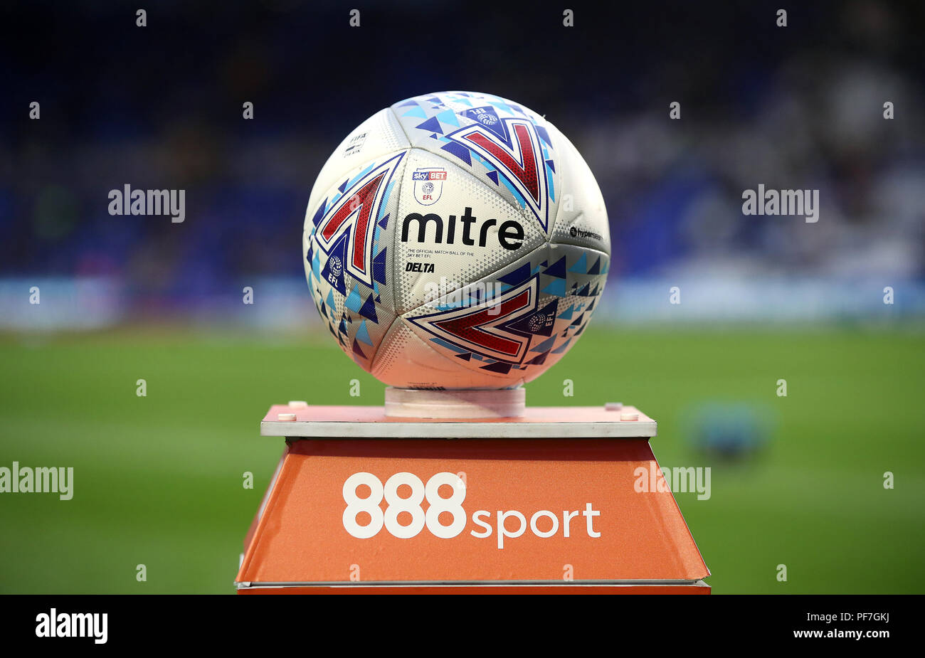 The match ball prior to kick-off Stock Photo - Alamy
