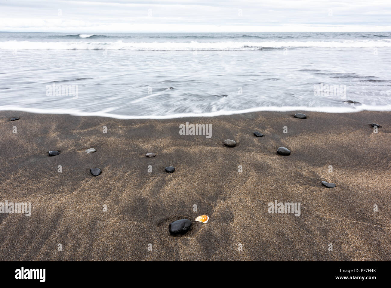 Smooth volcanic rocks and stones hi-res stock photography and images ...