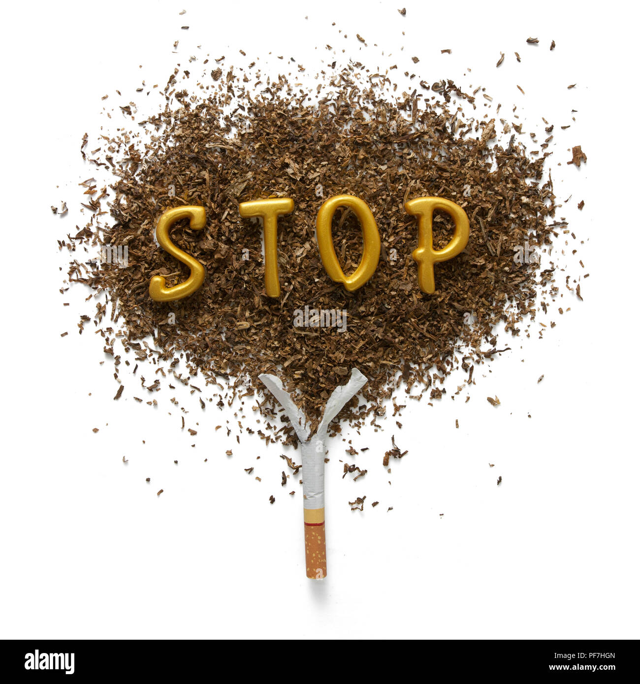 The dangers of smoking Stock Photo - Alamy