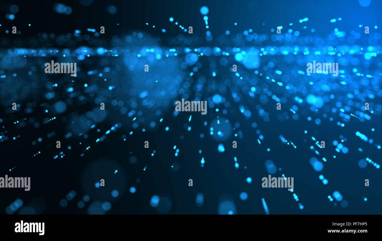 Abstract speed technology concept. with light and stripes motion blur ...