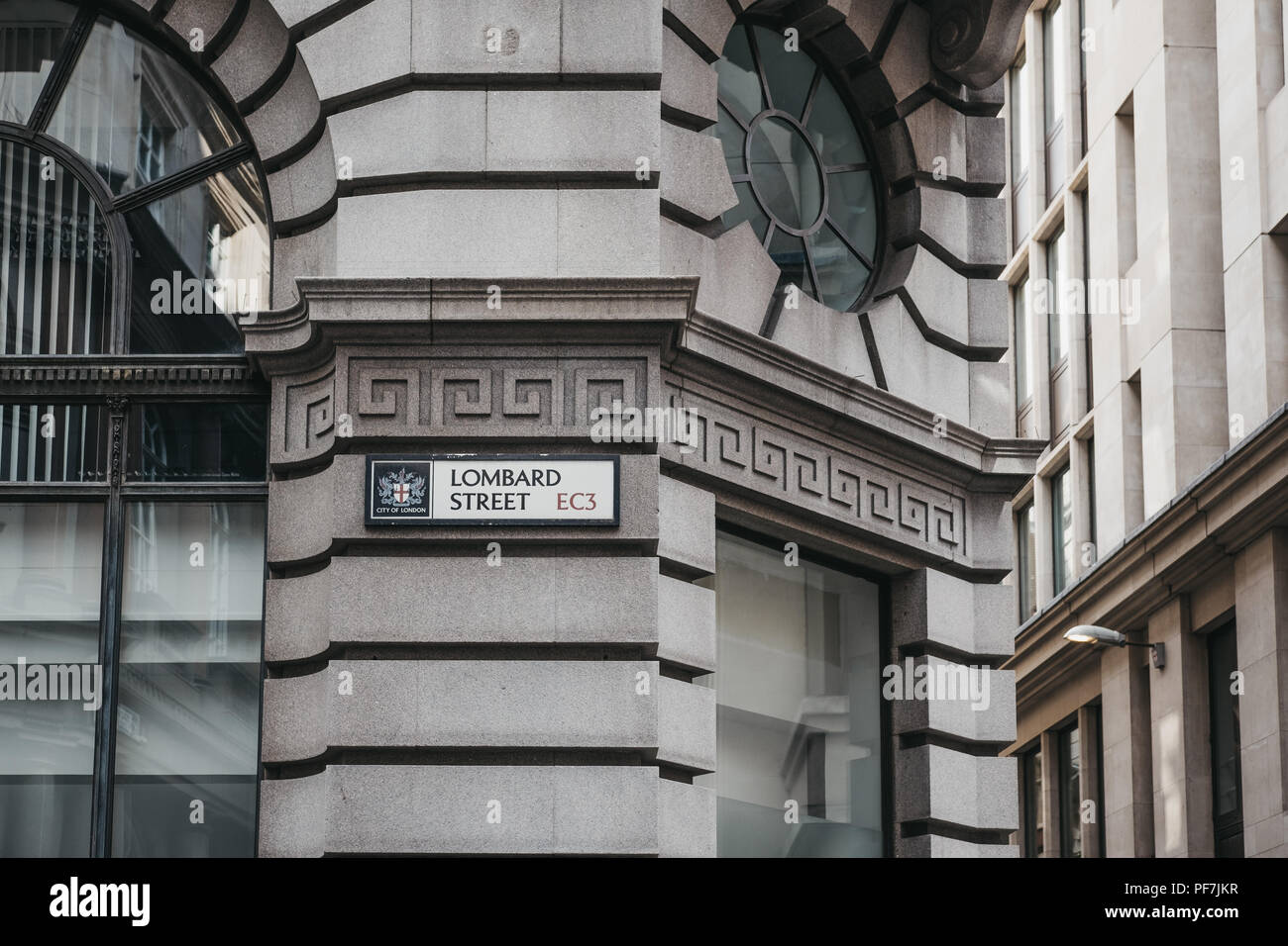 City london lombard street sign hi-res stock photography and images - Alamy
