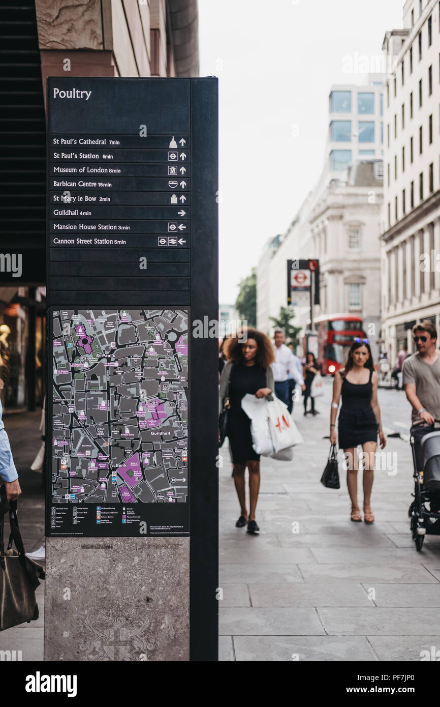 Pedestrian walk map hi-res stock photography and images - Alamy