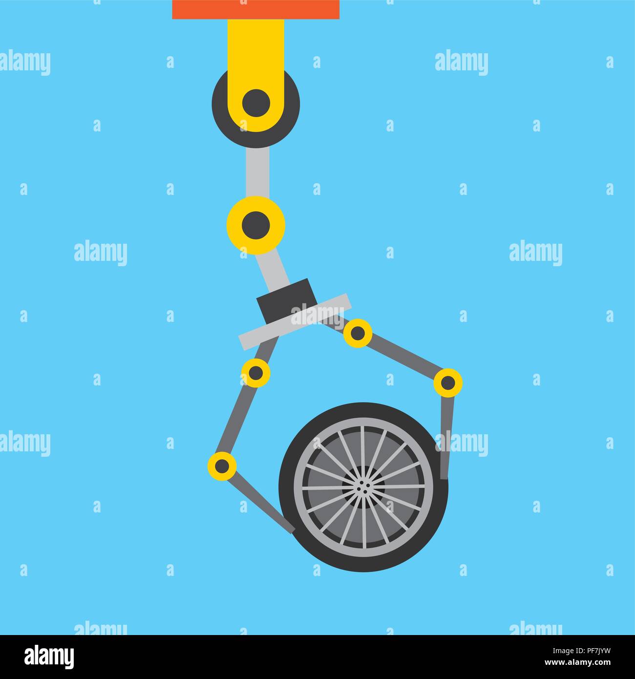 Car factory automotive computer Stock Vector Images - Alamy