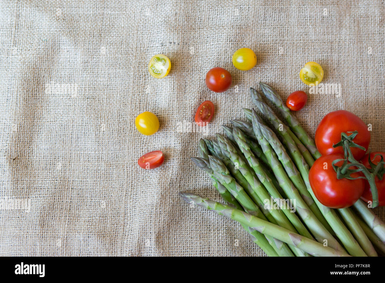 fresh vegetables ready to cook Stock Photo - Alamy