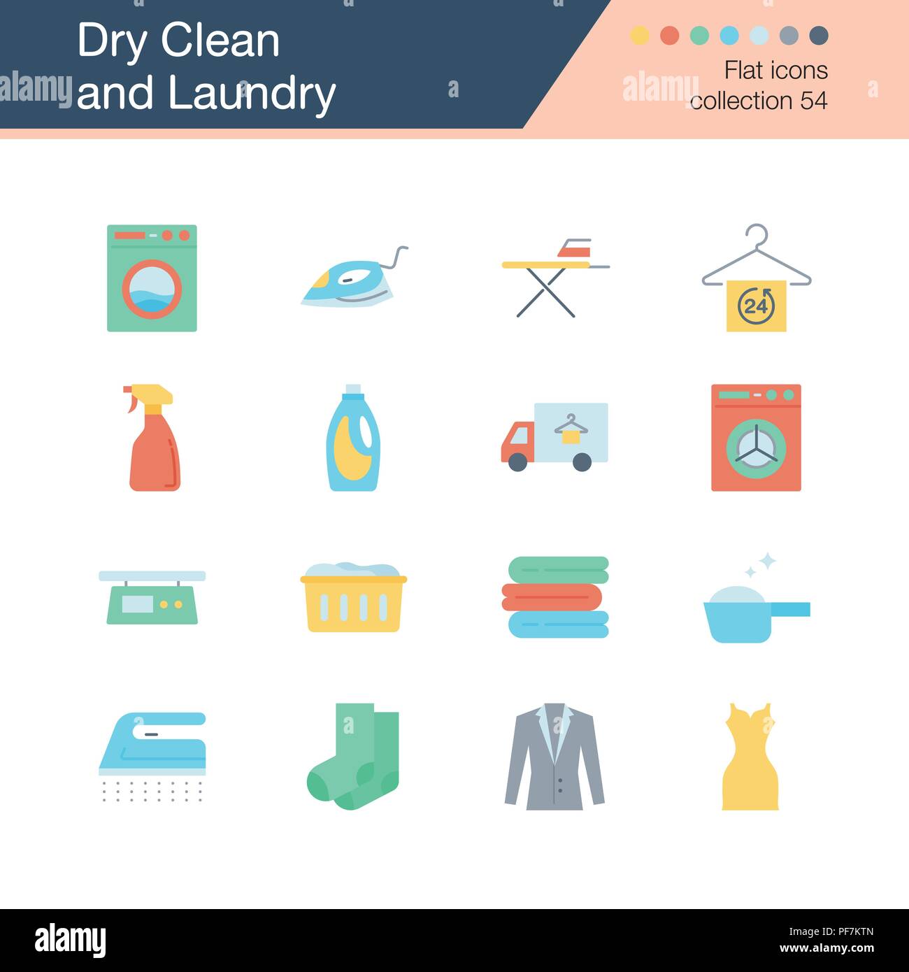 Laundry Icons High Resolution Stock Photography and Images - Alamy