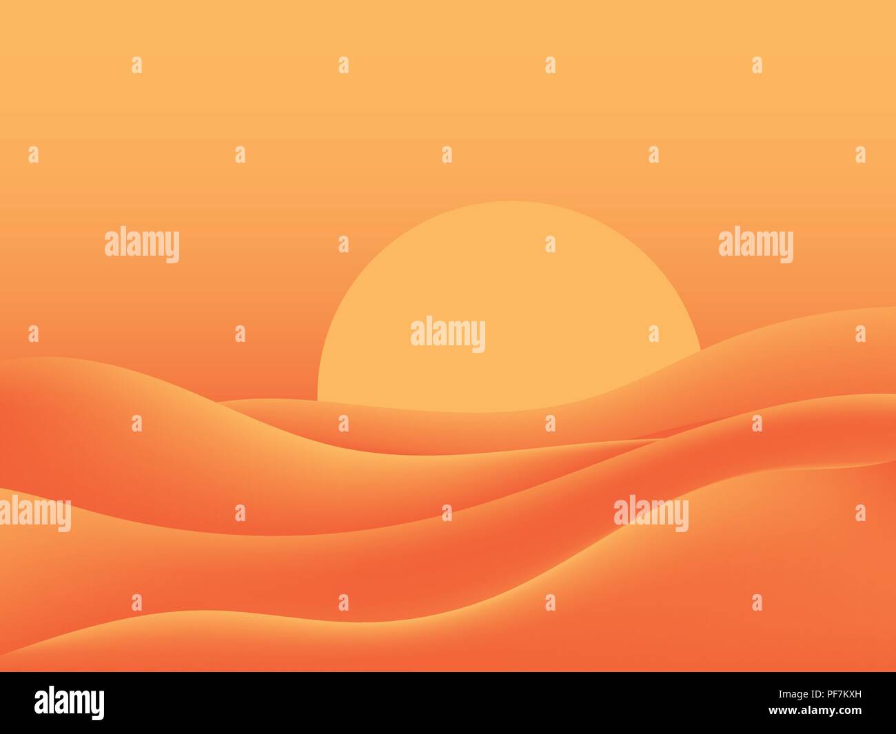 Scorching hot sun Stock Vector Images - Alamy