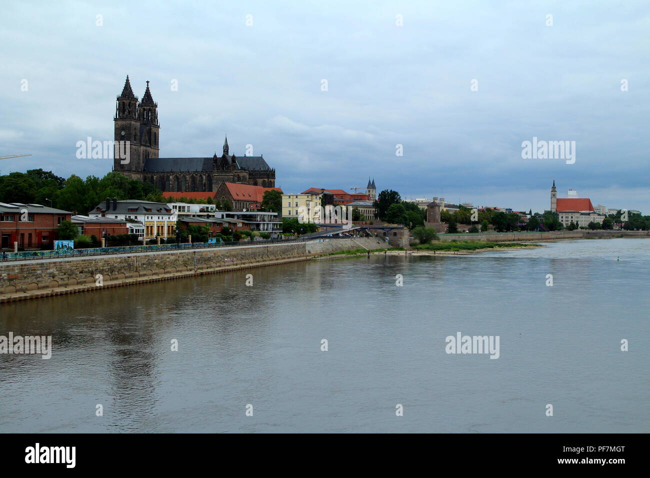 Magdeburg postcard hi-res stock photography and images - Alamy