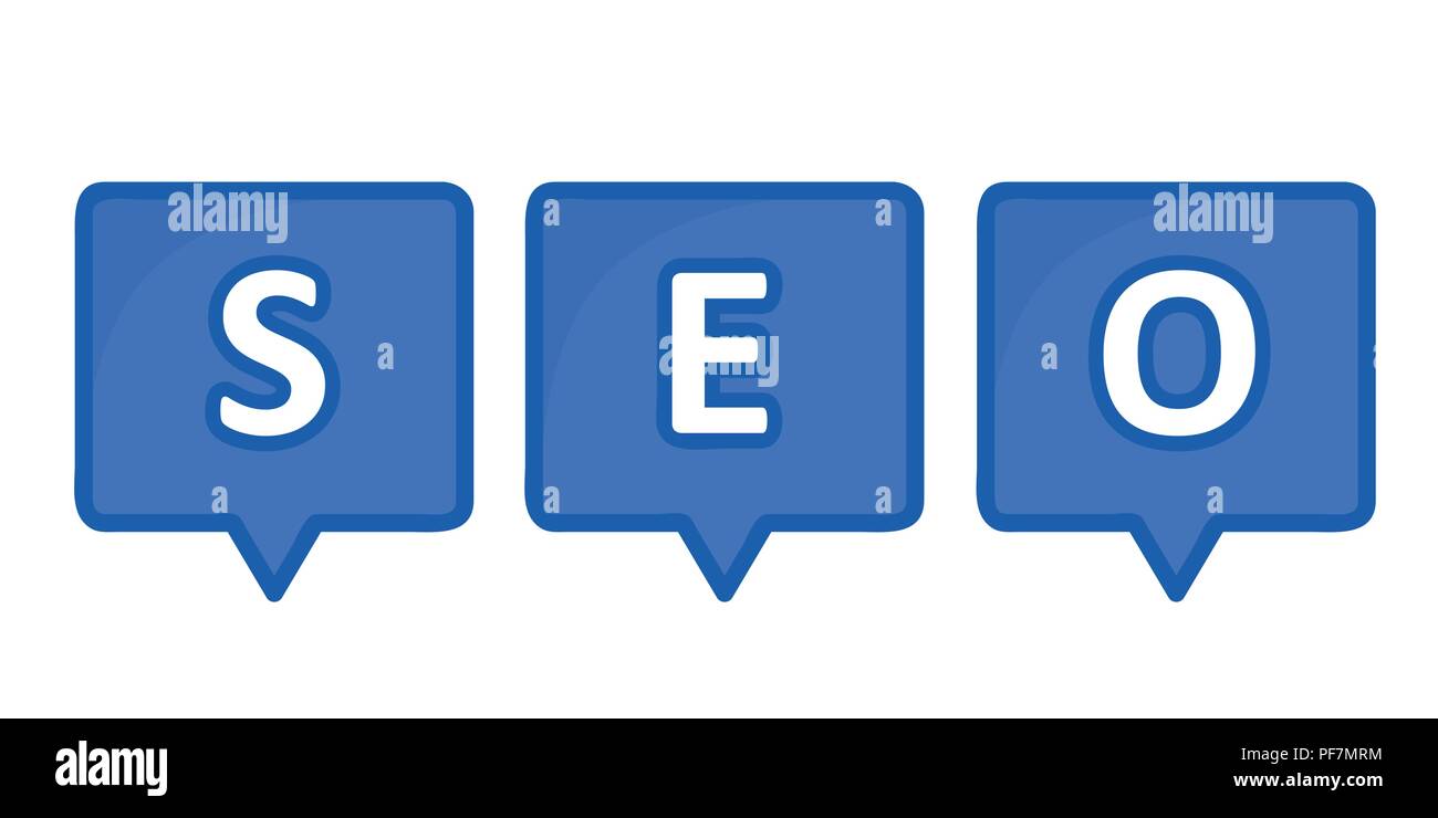 Seo illustration hi-res stock photography and images - Alamy