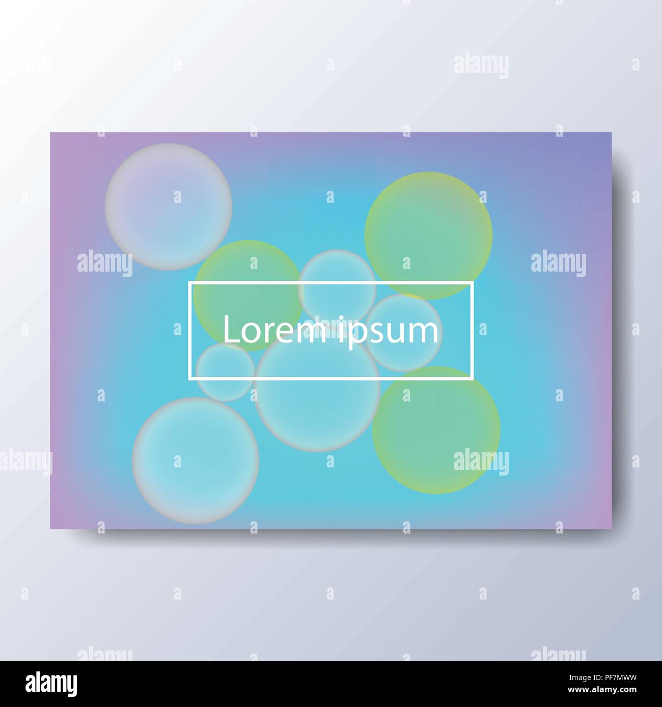 background design with bubbles illustration Stock Vector Image & Art ...