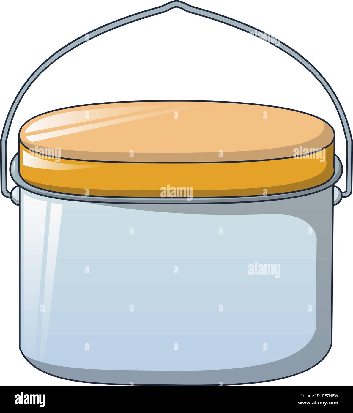 Camping pot icon cartoon hi-res stock photography and images - Alamy