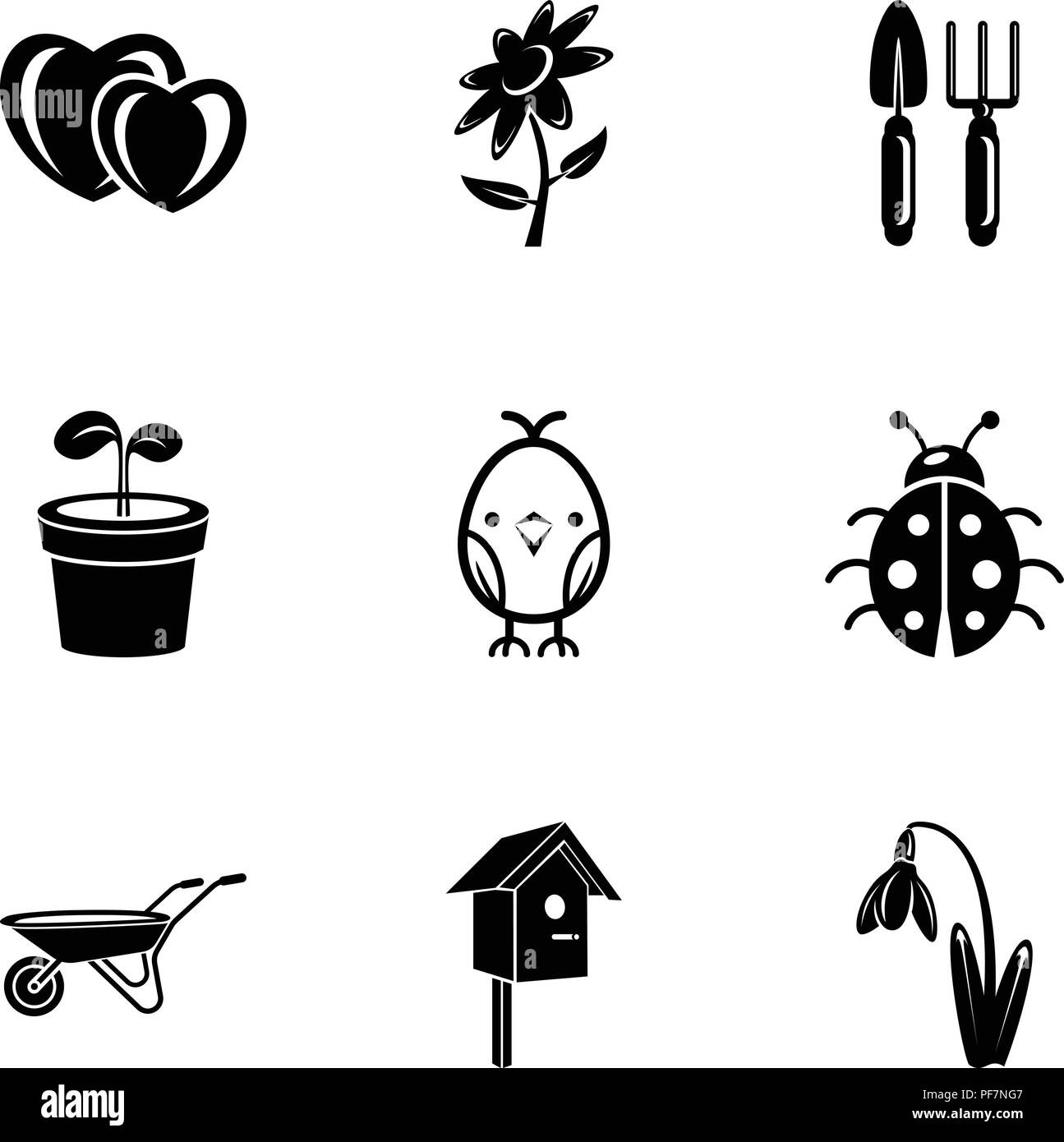 Garden alive Stock Vector Images - Alamy