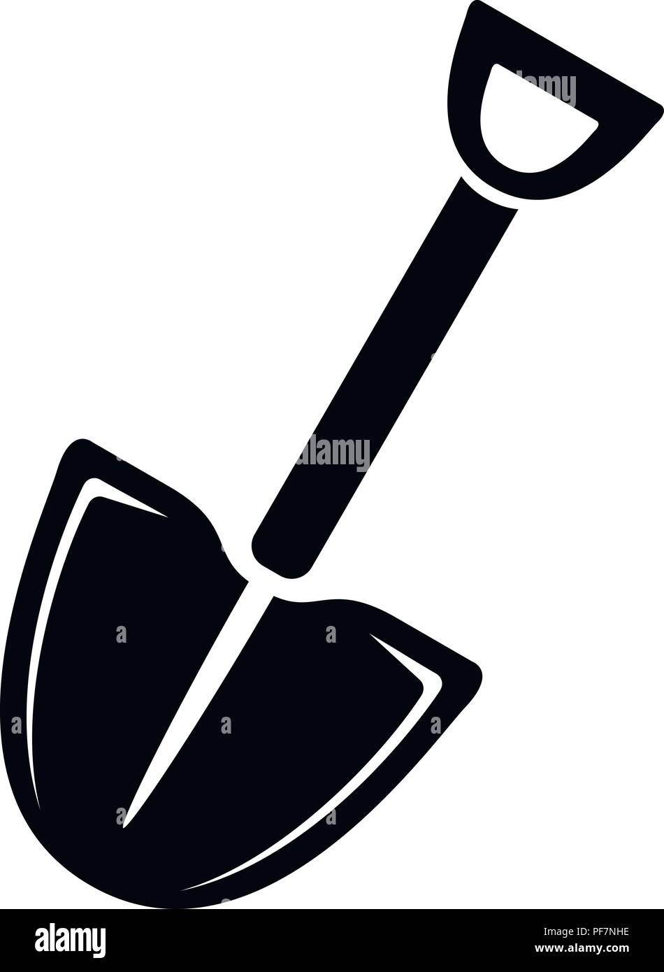 Farm shovel icon, simple style Stock Vector Image & Art - Alamy