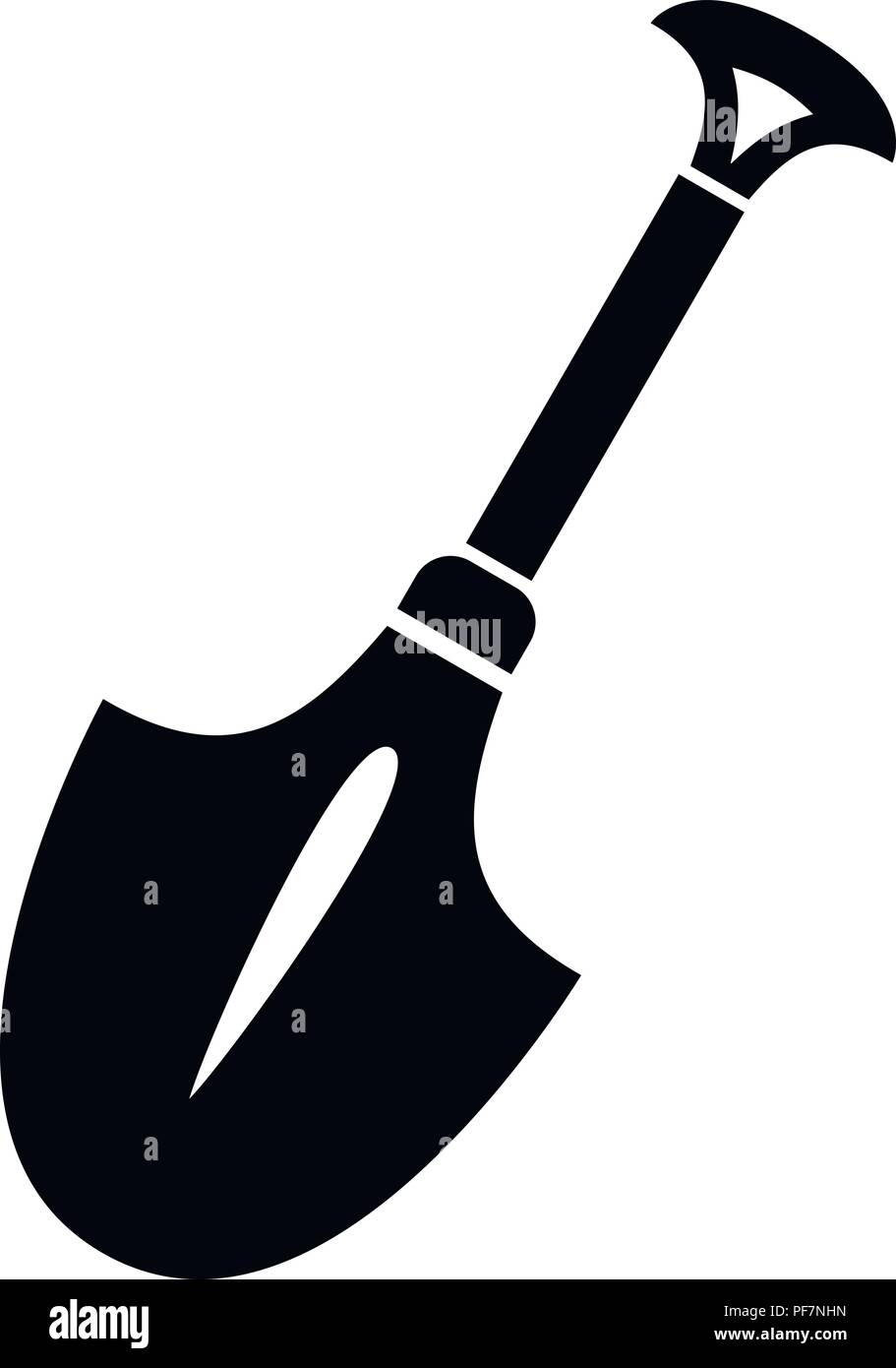 Retro shovel icon, simple style Stock Vector Image & Art - Alamy