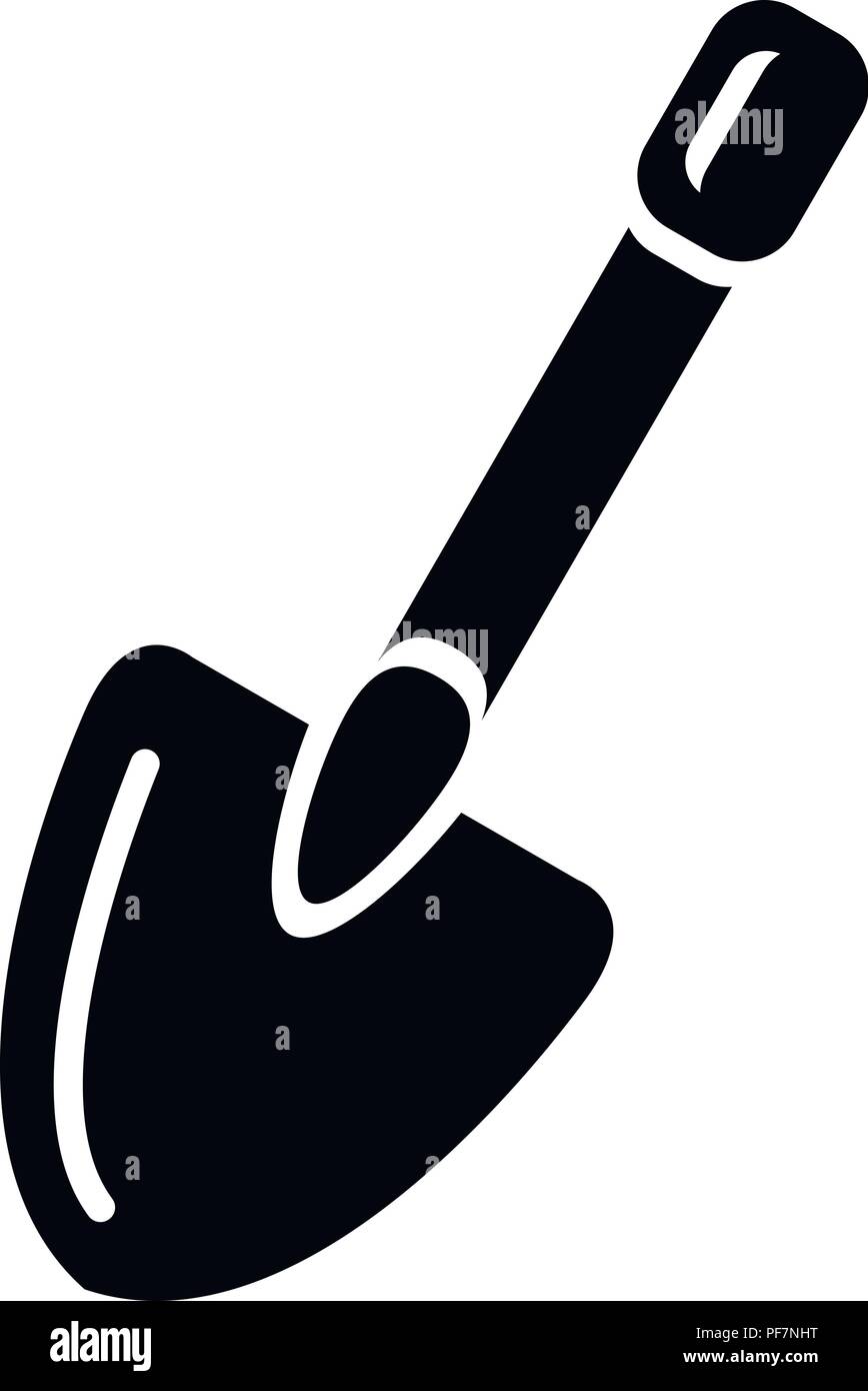 Small spade shovel icon, simple style Stock Vector Image & Art - Alamy