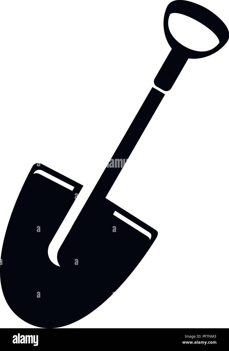 Hand shovel icon, simple style Stock Vector Image & Art - Alamy