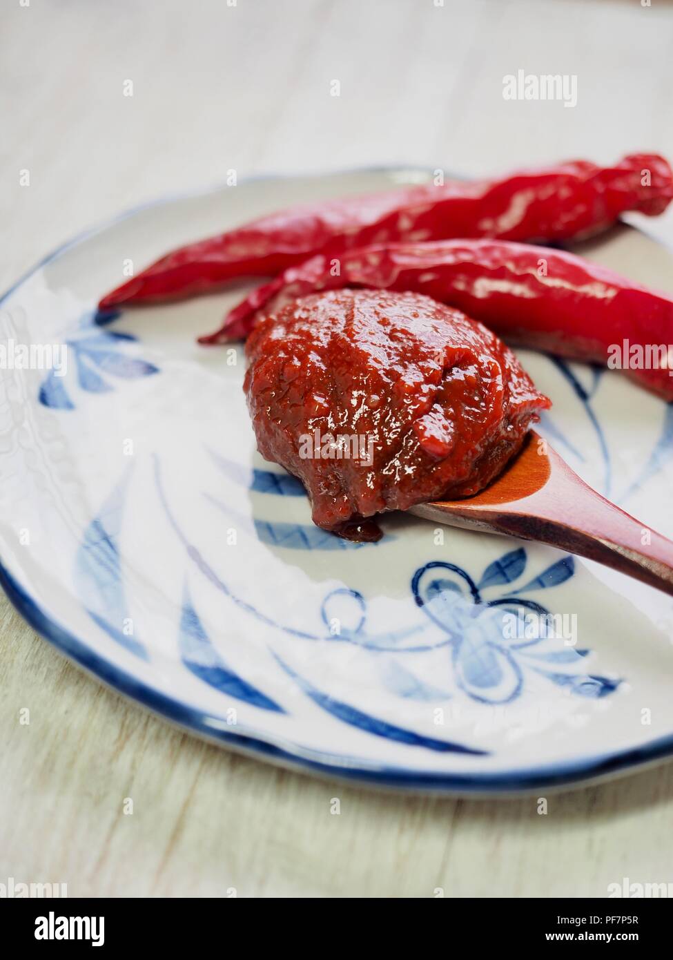 Korean sources red pepper paste, red pepper paste sauce Stock Photo - Alamy