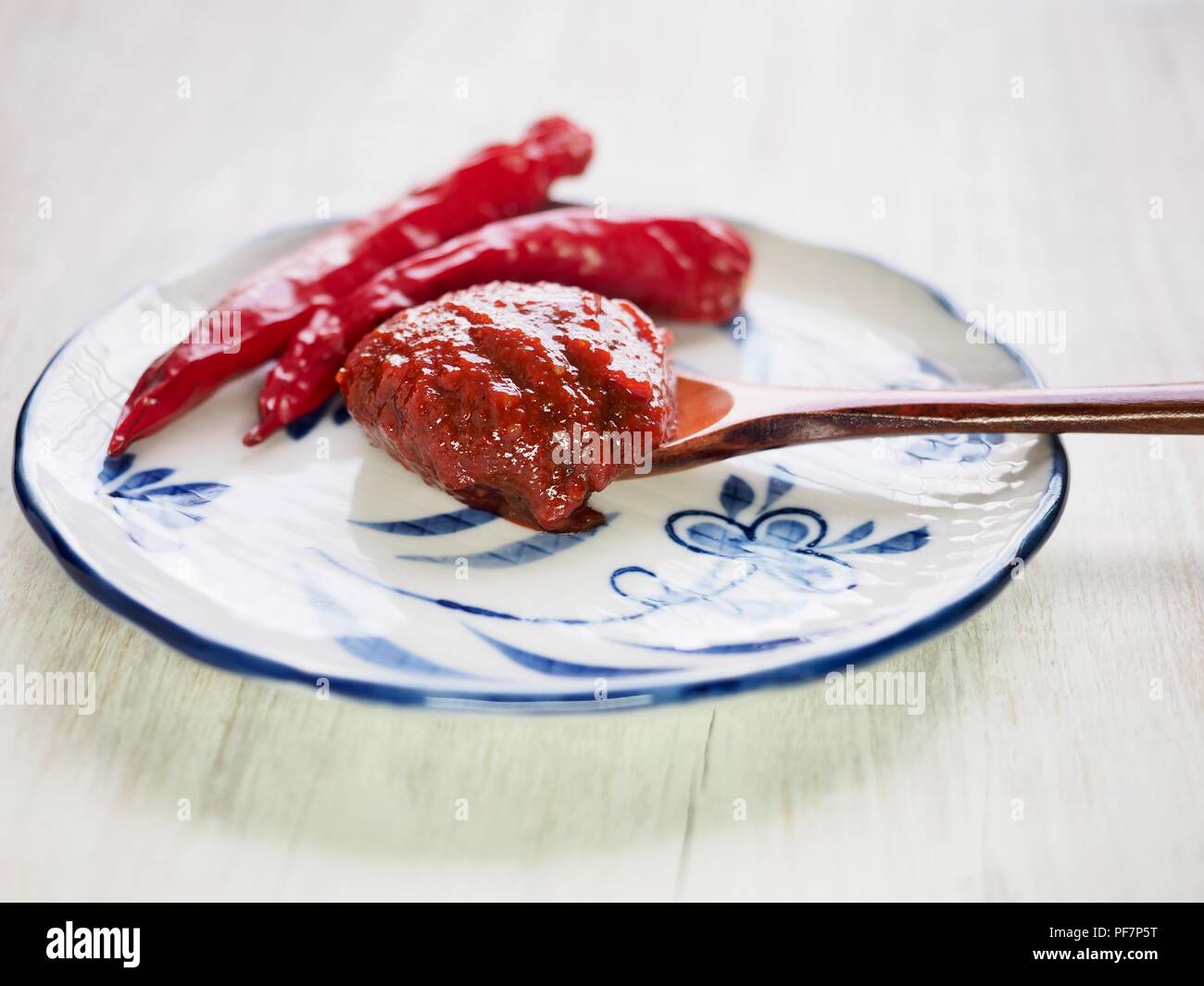 Korean sources red pepper paste, red pepper paste sauce Stock Photo - Alamy