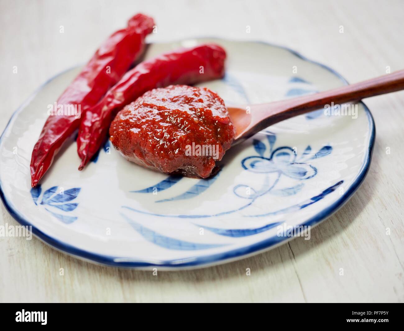 Korean sources red pepper paste, red pepper paste sauce Stock Photo - Alamy