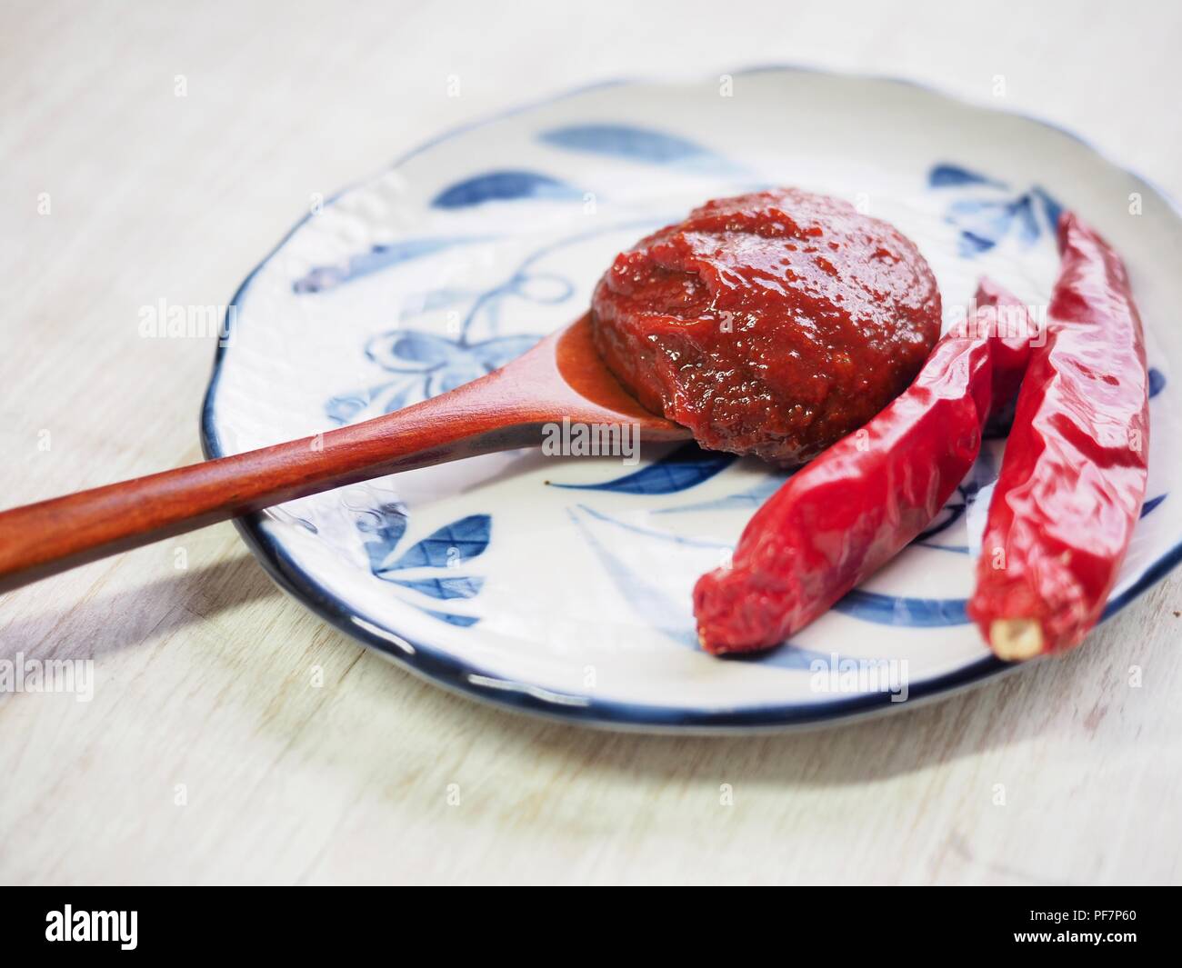 Korean sources red pepper paste, red pepper paste sauce Stock Photo - Alamy