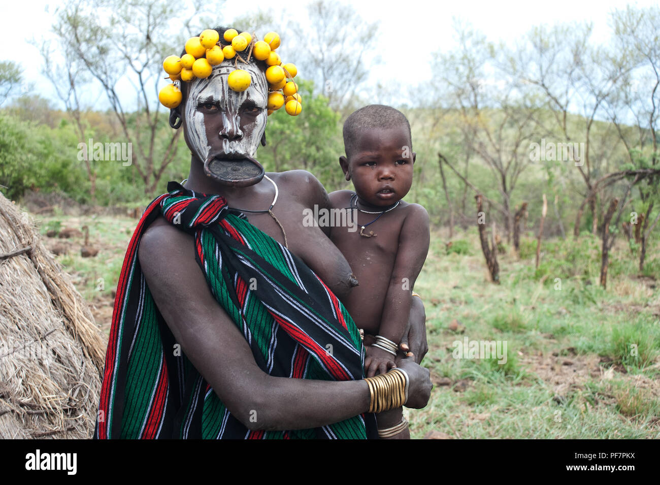 Mursi child hi-res stock photography and images - Alamy