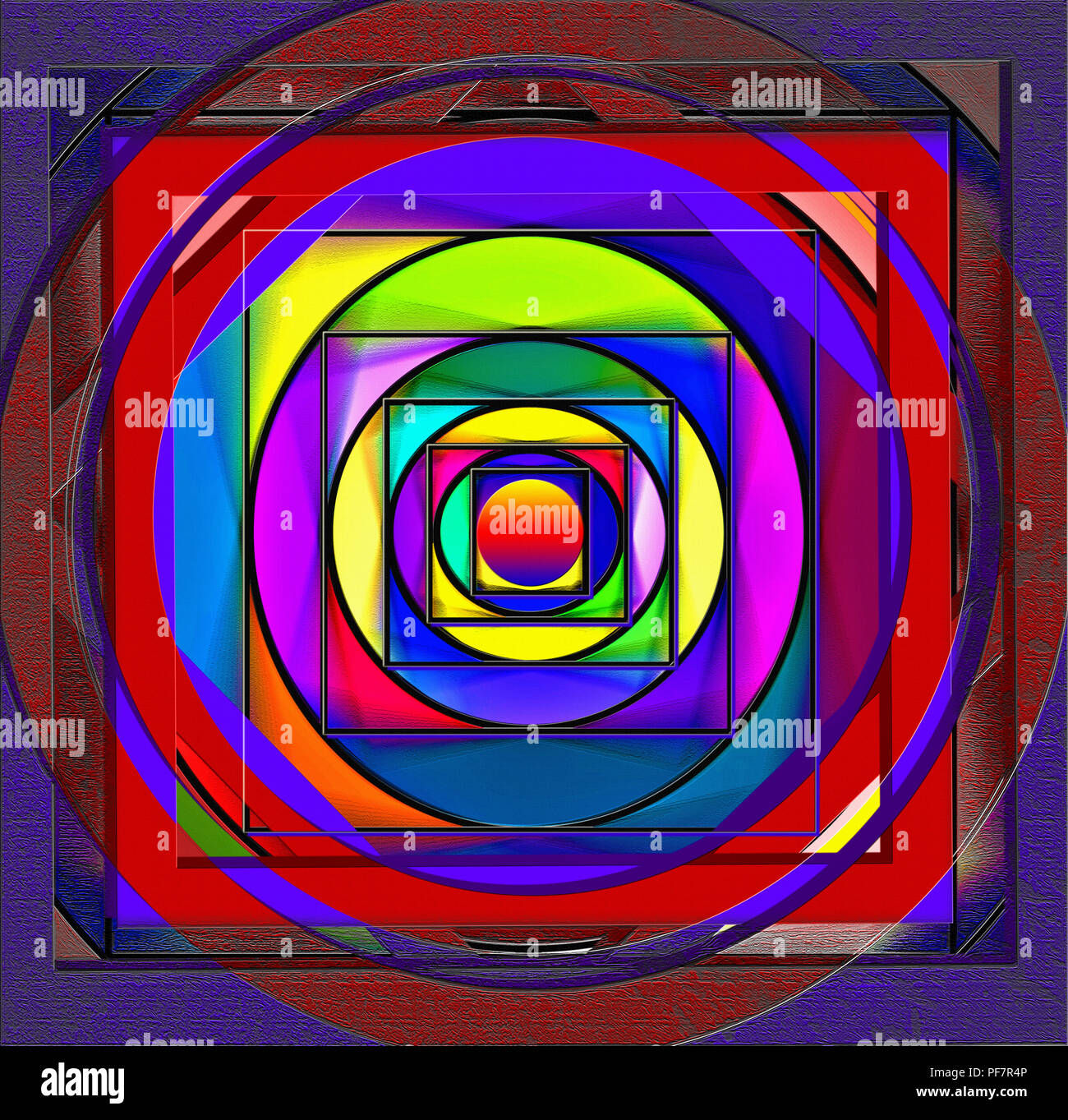 Circles Overlapping High Resolution Stock Photography and Images - Alamy