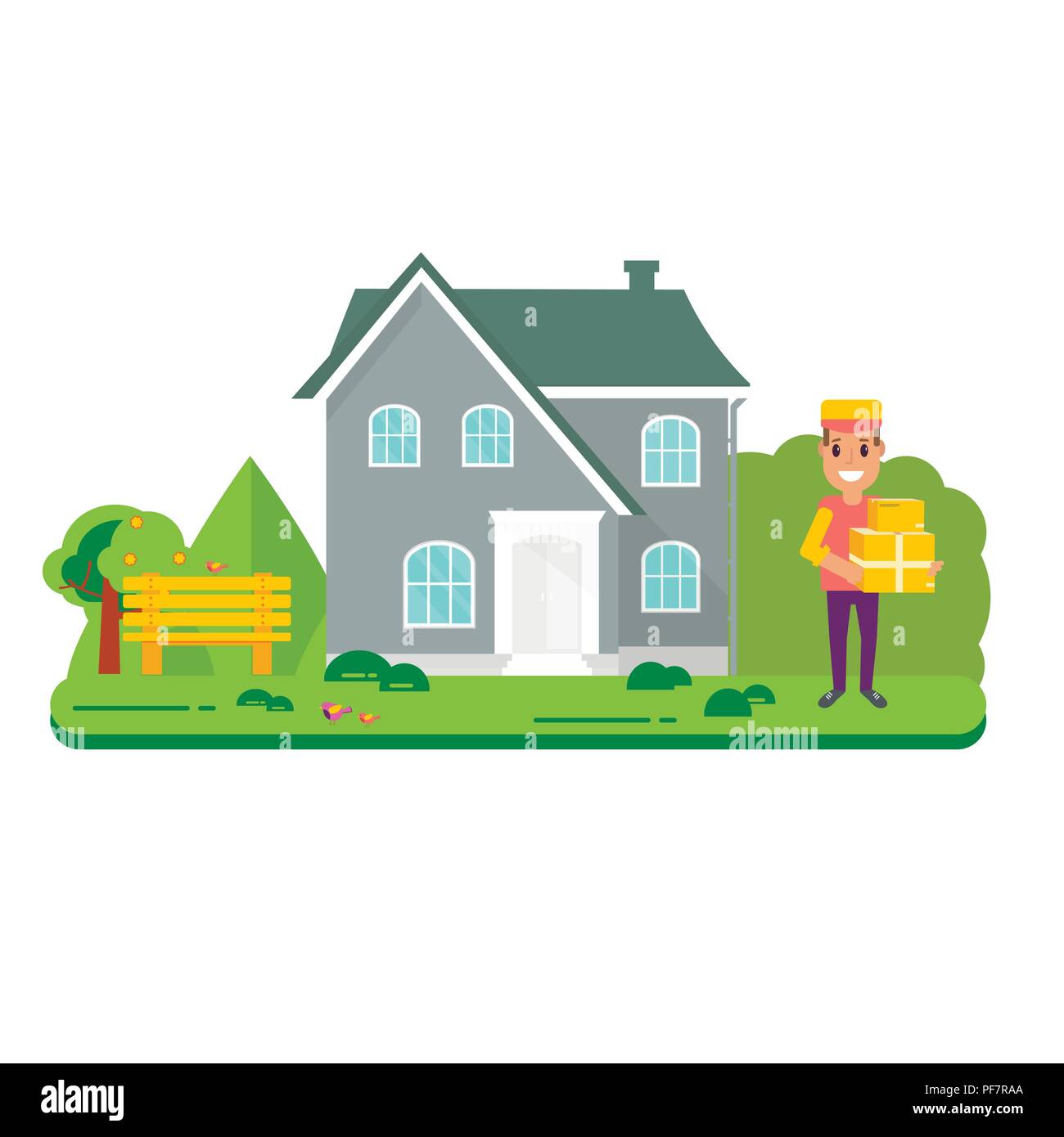 Logistics and delivery icon service isolated on white background ...