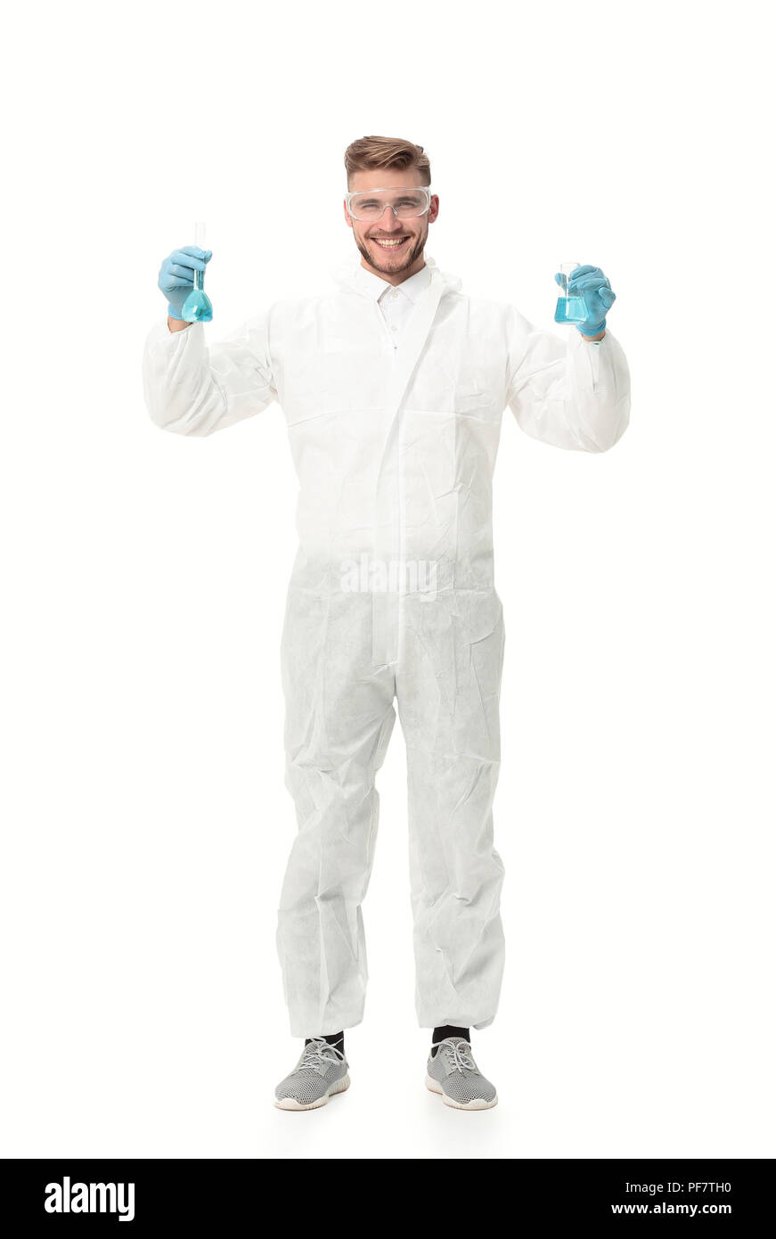 In full growth scientist hi-res stock photography and images - Alamy