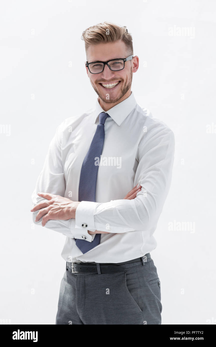 portrait of a successful business man Stock Photo - Alamy