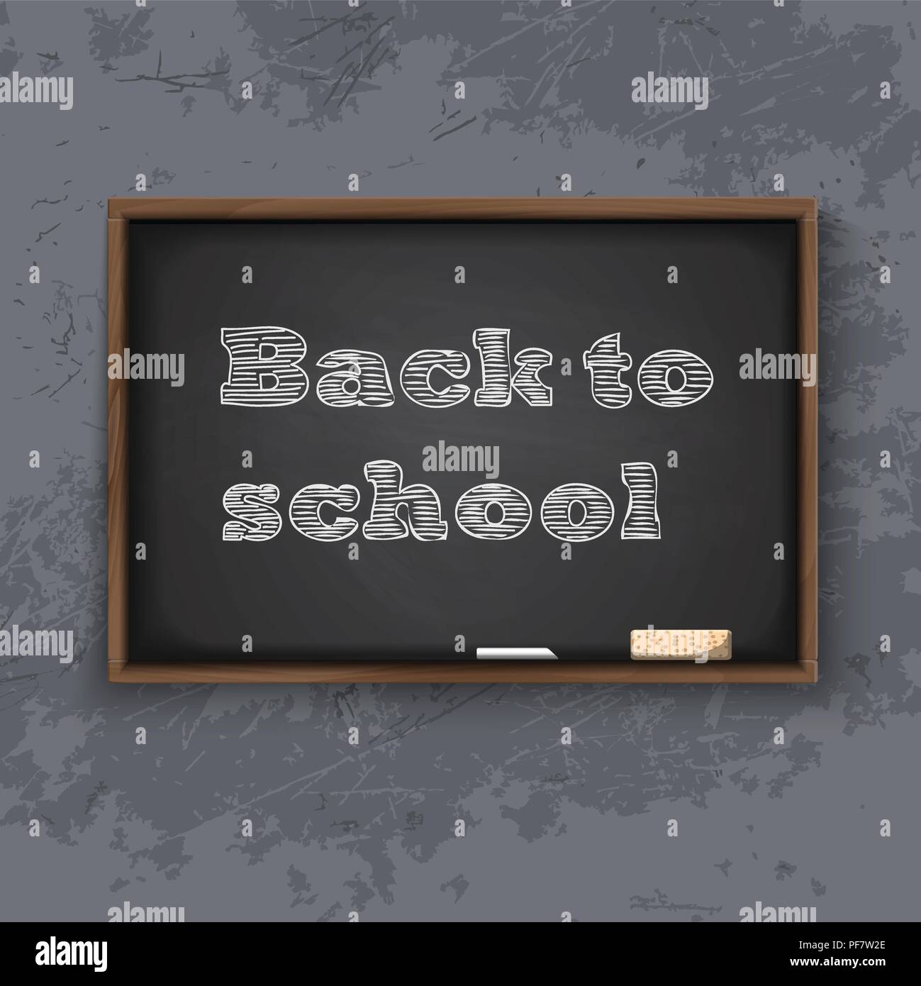 School concrete Stock Vector Images - Alamy