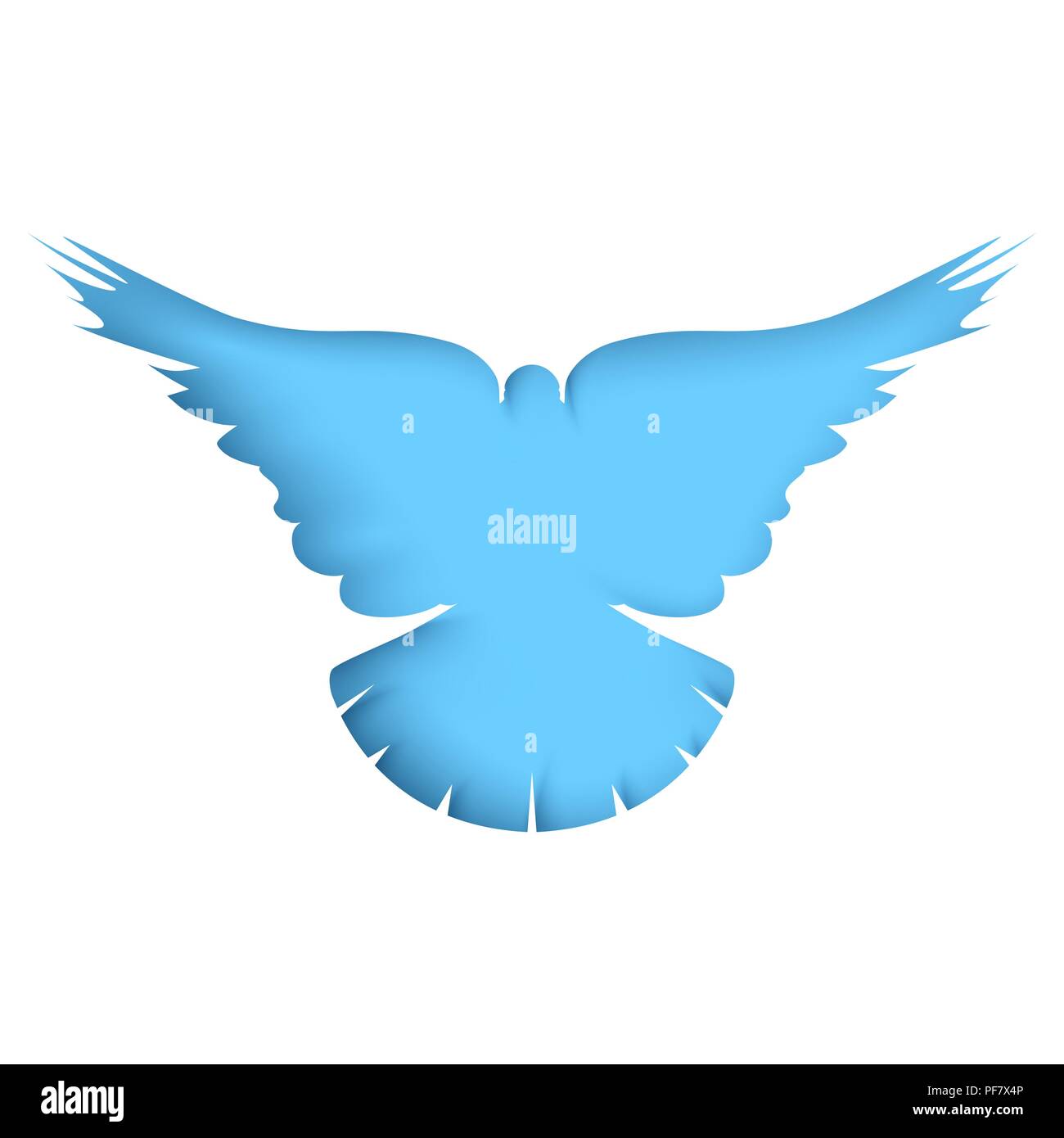 White dove bird flying Cut Out Stock Images & Pictures - Alamy